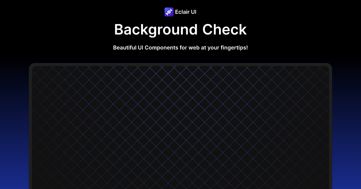 Background Check