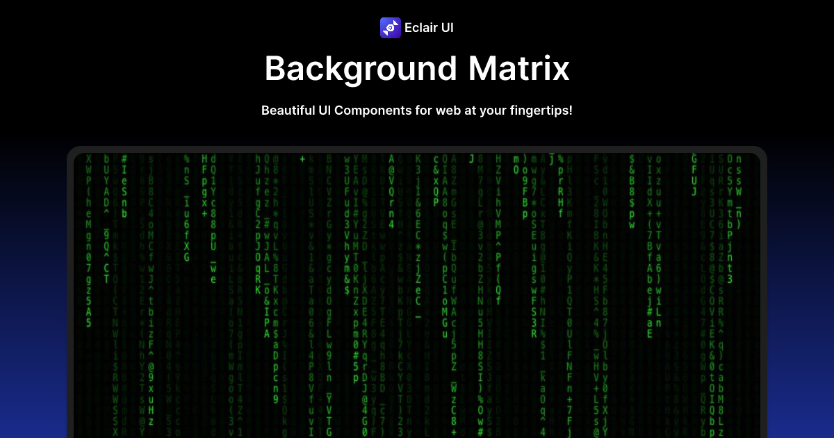 Background Matrix