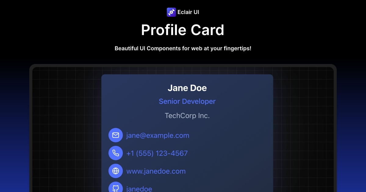 Profile Card